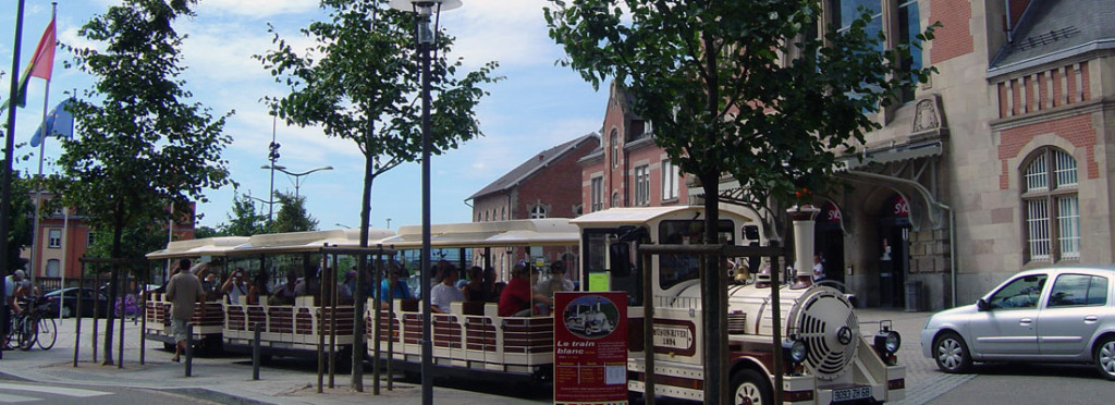 Petit train blanc de Colmar