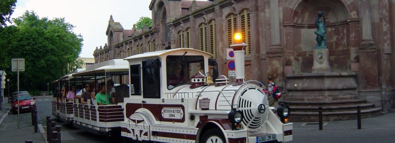 Petit train blanc de Colmar